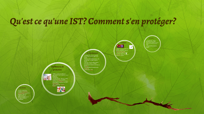 Qu'est ce qu'une IST? Comment s'en protéger? by lyna dinmamma on Prezi