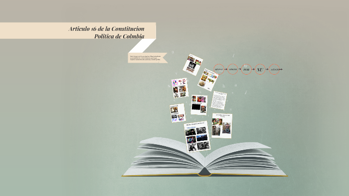 Articulo 16 de la Constitucion Politica de Colmbia by Elida Marcela ...