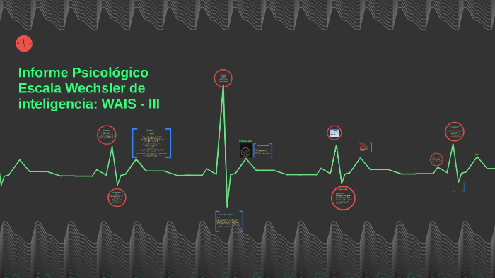 Informe Psicológico Escala Wechsler de inteligencia: WAIS - by Maria ...