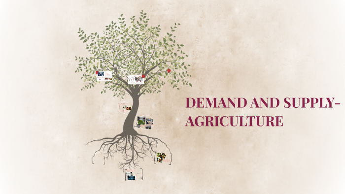 DEMAND AND SUPPLY-AGRICULTURE by i hoyas