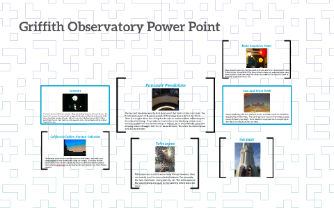 Griffith Observatory Powerpoint by Nancy Lim on Prezi