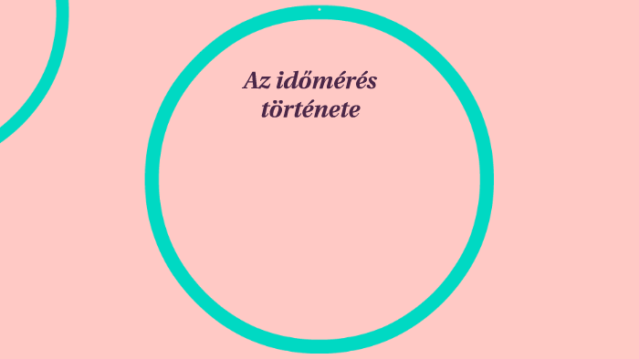 Az időmérés története by Zsófia Fodor on Prezi