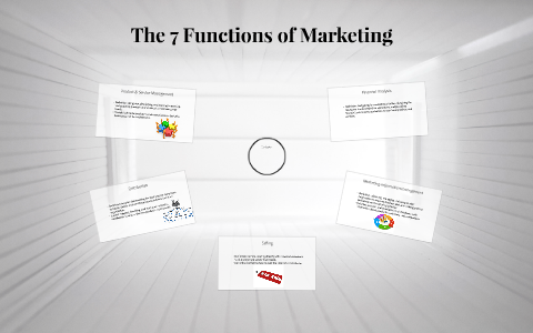 The 7 Functions of Marketing by Brayton Cauchon