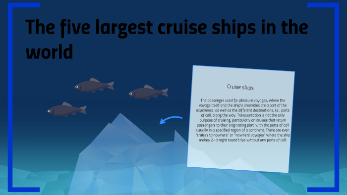 the 10 larger cruises of the world by julia ragusa on Prezi