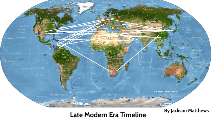 Late Modern Era Timeline by Jackson Matthews on Prezi