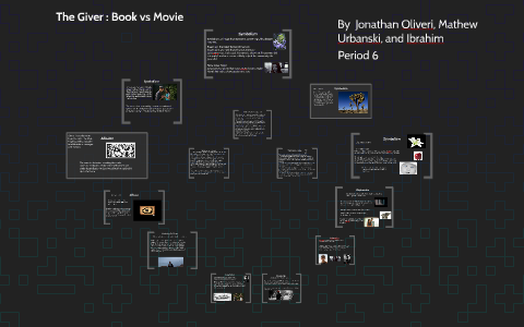 The Giver : Book vs Movie by Jonathan Oliveri on Prezi