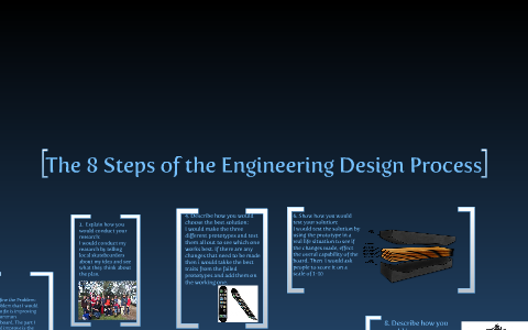The 8 steps of the Engineering Design Process by Nick Stecchi on Prezi