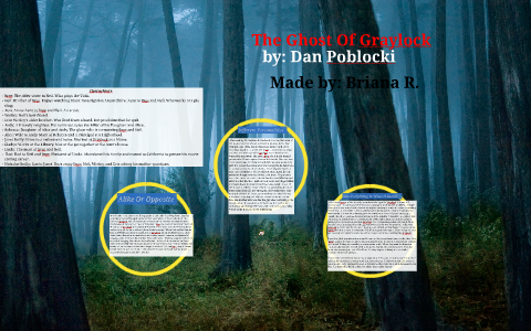 The Ghost Of Graylock by Briana Ranallo on Prezi