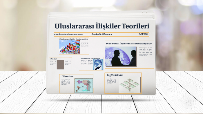Uluslararası İlişkiler Teorileri by Selman Çelik on Prezi