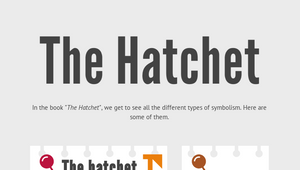 the hatchet symbolism by Meta Ngandu on Prezi Design