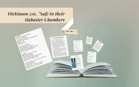 Dickinson 216, "Safe in their Alabaster Chambers by Hutson Heller on Prezi