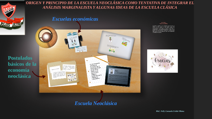 ORIGEN Y PRINCIPIO DE LA ESCUELA NEOCLÁSICA COMO TETATIVA DE by Francis ...