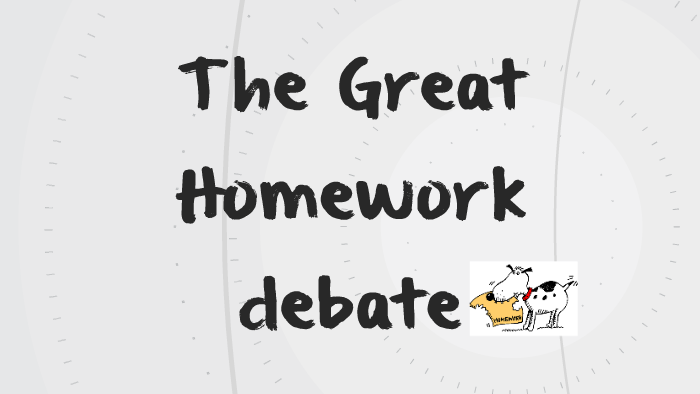 Homework yes, homework no by Sílvia Aznar on Prezi