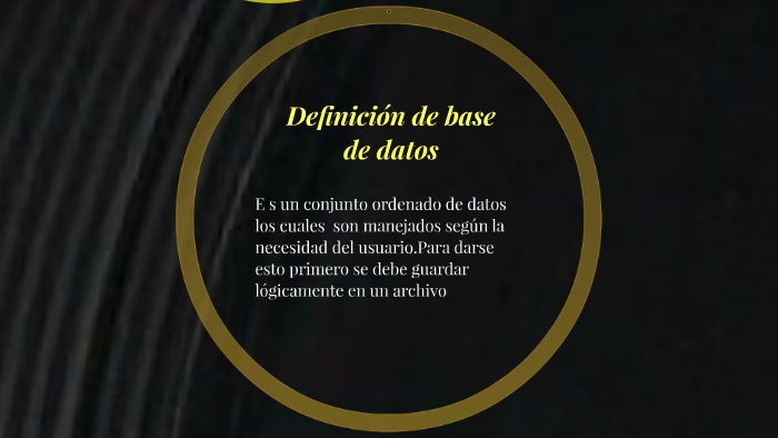 definicion de base de datos by kevin pepinosa on Prezi
