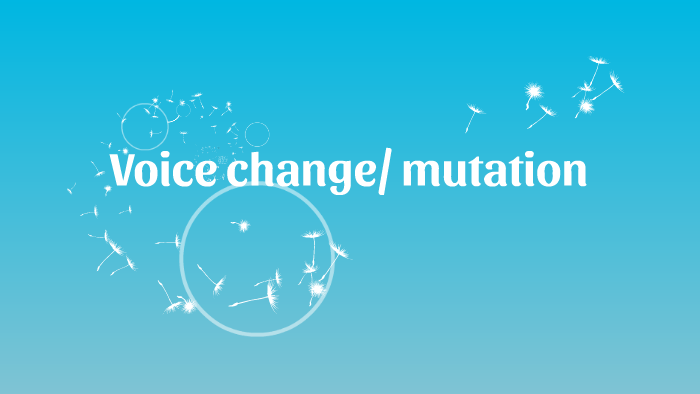 Voice change/ mutation by Natalja Lavrentjeva on Prezi