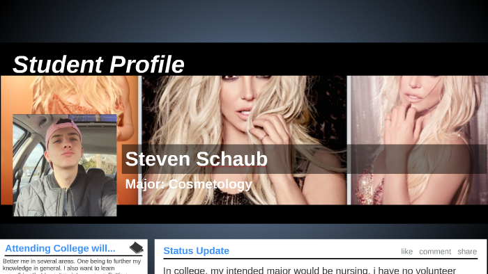 Part four: Student Profile by Steven Schaub on Prezi
