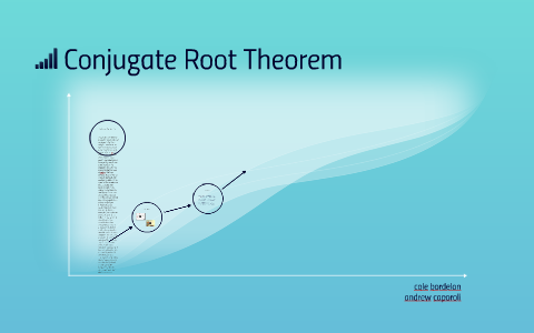 Conjugate Root Theorem by cole bordelon on Prezi