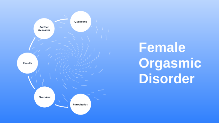 Female Orgasmic Disorder By Krista Quinn On Prezi