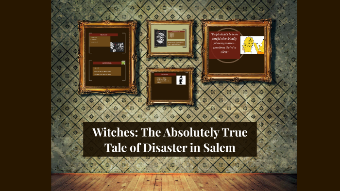 Witches: The Absolutely True Tale of Disaster in Salem by Akshata ...