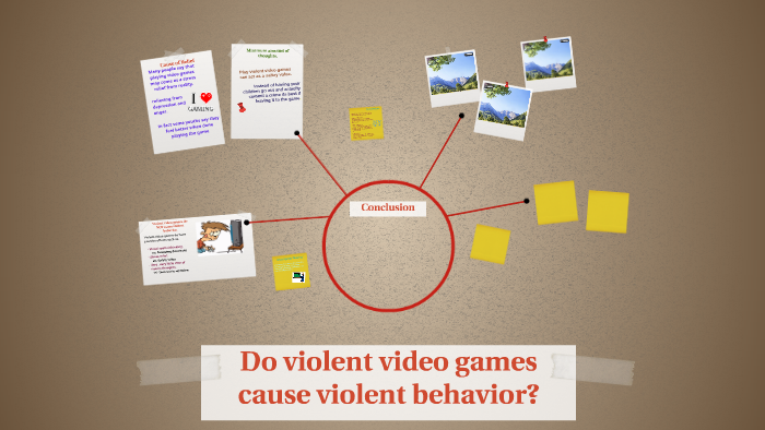 Do violent video games cause violent behavior? by kayla echevarria on Prezi