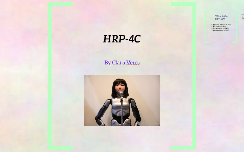 Entertainment Robot: Yamaha Vocaloid Humanoid Robot by Clara IV on Prezi