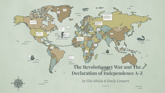 The Revolutionary War and The Declaration of Independence A-Z by Emilla ...