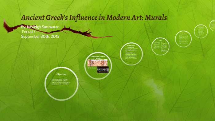 Ancient Greek's Influence in Modern Art: Murals by Kayleigh Saruwatari ...