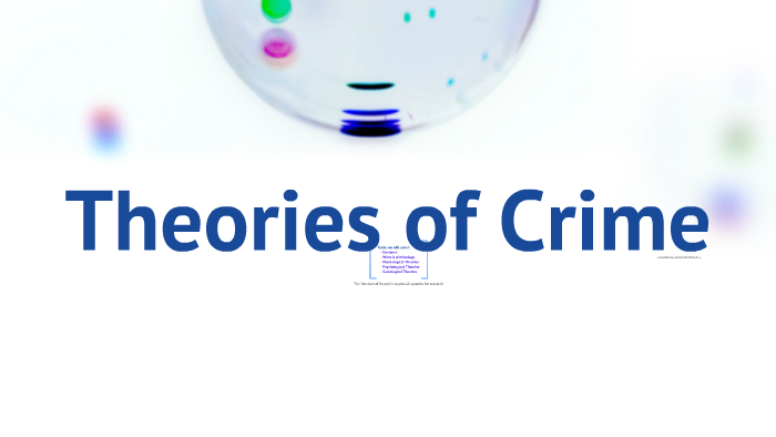 Advanced Higher - Theories of Crime by Kirsten Begbie on Prezi