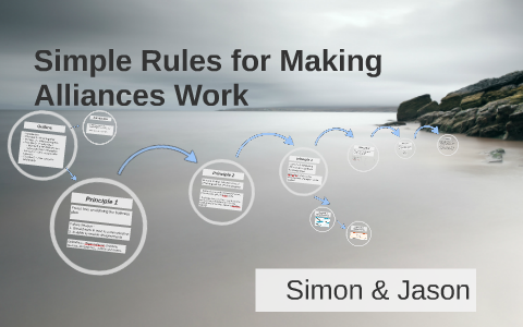 Simple Rules for Making Alliances Work by Simon Maeng on Prezi