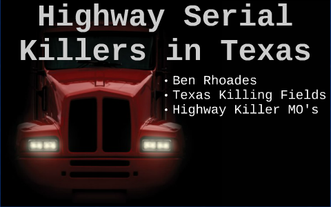 Highway Serial Killers by Dillon Ellis