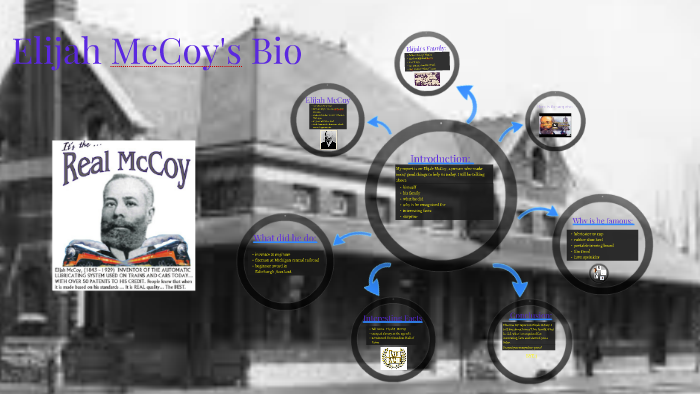 Elijah McCoy's Bio by Tharuneeka Jeevarajan on Prezi