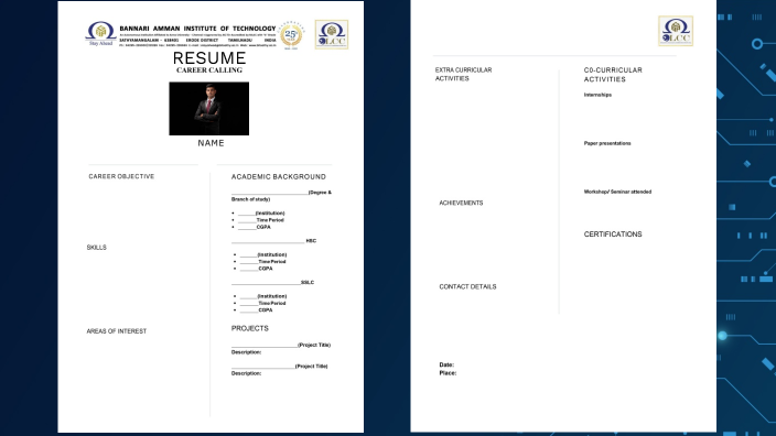 Resume Building Session by Bharathi Mani on Prezi