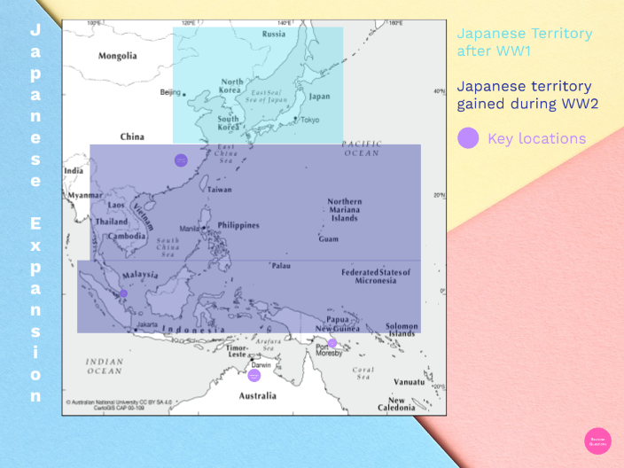 Japanese Expansion in WW2 by Karen Brown on Prezi