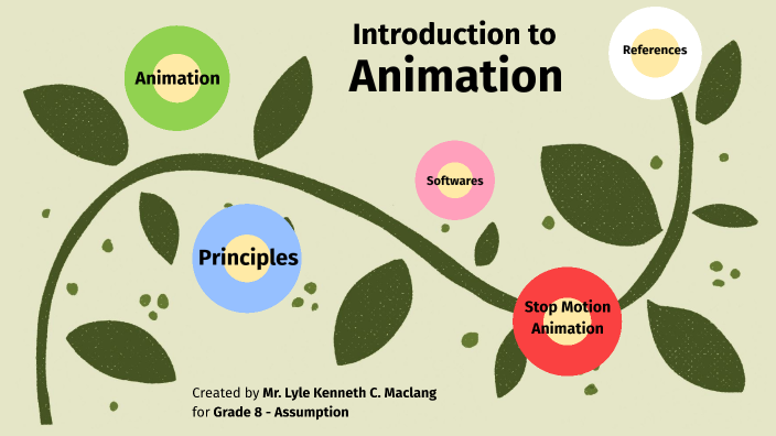 Grade 8: Lesson 2: Introduction to Animation by Lyle Kenneth Maclang on ...