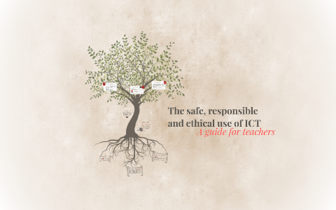 The safe, responsible and ethical use of ICT by on Prezi