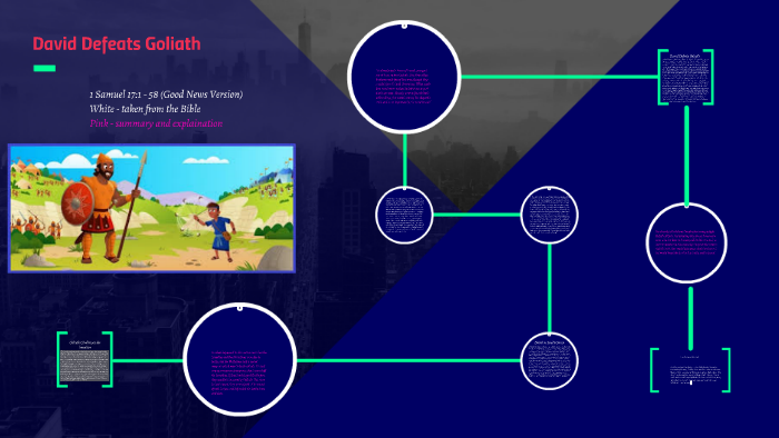 Goliath Challenges the Israelites by mercy olanrewaju