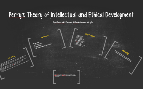 Perry's Theory of Intellectual and Ethical Development by Eleanor Kahn ...