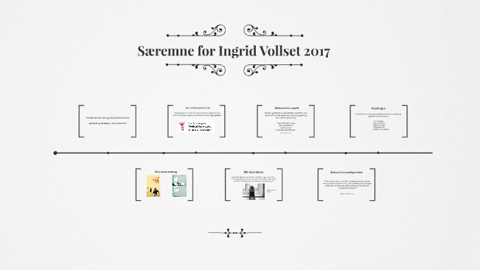 Særemne for Ingrid Vollset 2017 by Ingrid Vollset on Prezi