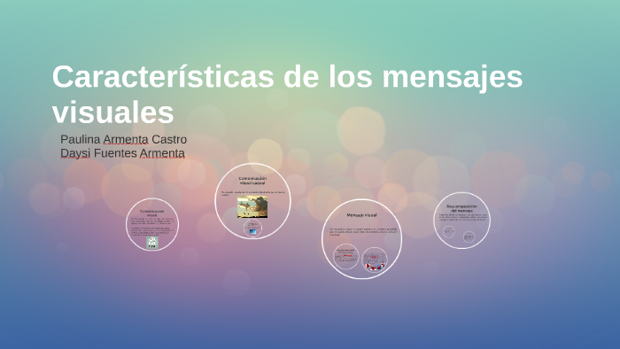 Caracteristicas de los mensajes visuales by paulina castro on Prezi