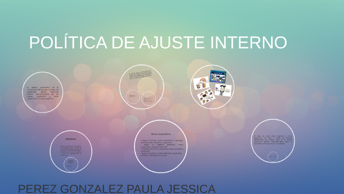 POLÍTICA DE AJUSTE NTERNO by Paula Jessica Perez Gonzalez on Prezi