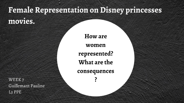 Female Representation in Disney's movies. by Pauline Guillemant on Prezi