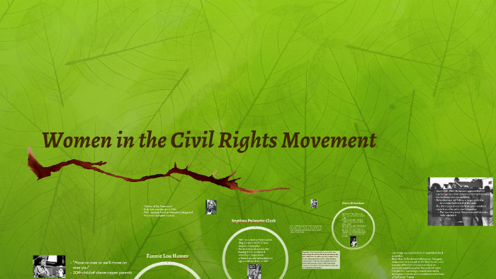 Women in the Civil Rights Movement by Leah Gill