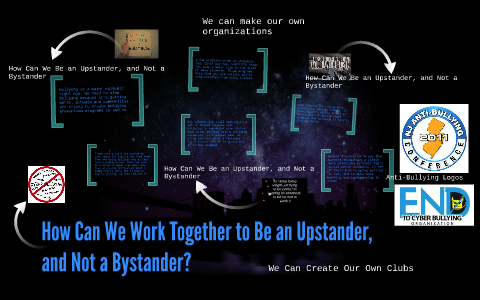 How Can We Become an Upstander, and Not a Bystander? by Brittany Tyler