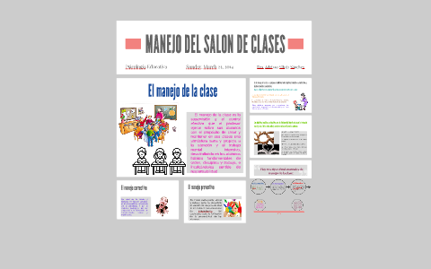 MANEJO DEL SALON DE CLASES by Adriana Sibaja on Prezi