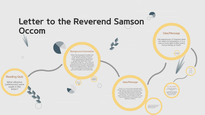 Letter to the Reverend Samson Occom by Eunseo Choi on Prezi