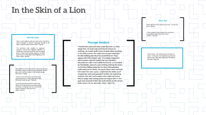 In the Skin of a Lion by R R on Prezi