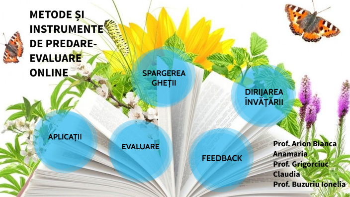 Metode de predare-evaluare online by Arion Bianca Anamaria on Prezi
