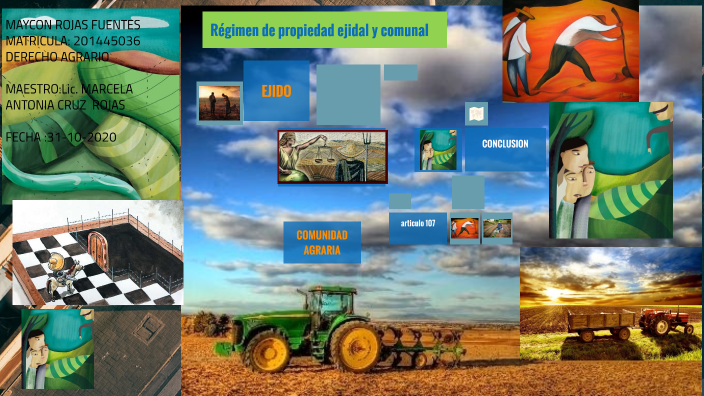 Unidad VII: Régimen de propiedad ejidal y comunal by JMR RF on Prezi