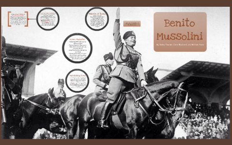 Benito Mussolini Dictatorship by Hannah M on Prezi