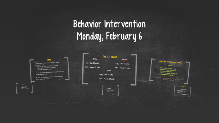 Tier 2 Behavior Intervention by Tommy Micah on Prezi